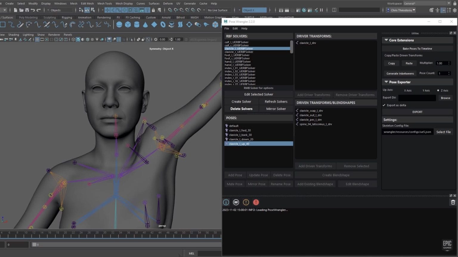 Mayaでセカンダリアニメーションを作成して Unreal Engine にインポートするための無料ツール「Pose Driver Connect」 | CGinterest